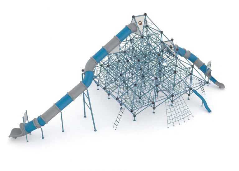 Spider Net Climber Pyramid - Active Discovery