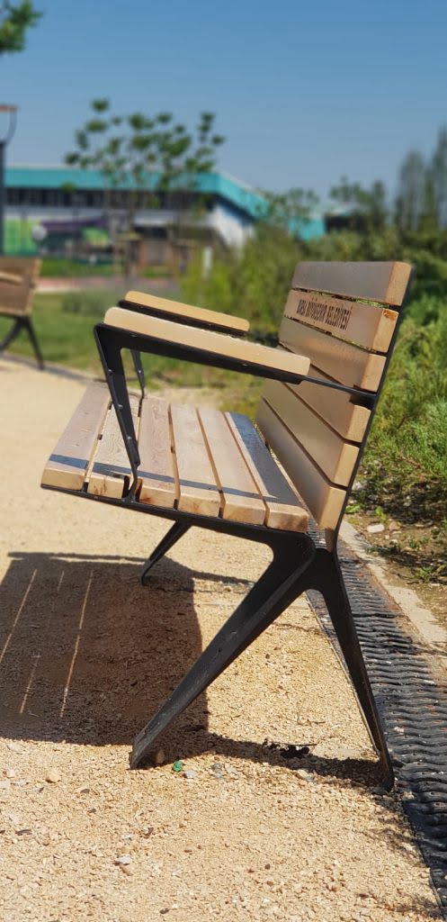 Bermuda Backrest Bench - Active Discovery