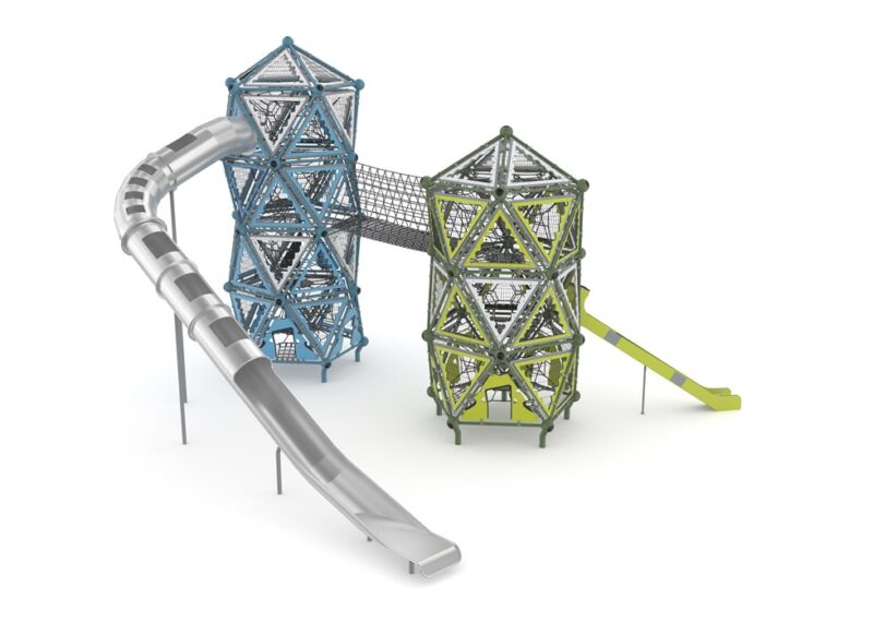 The Helical Tower - Active Discovery