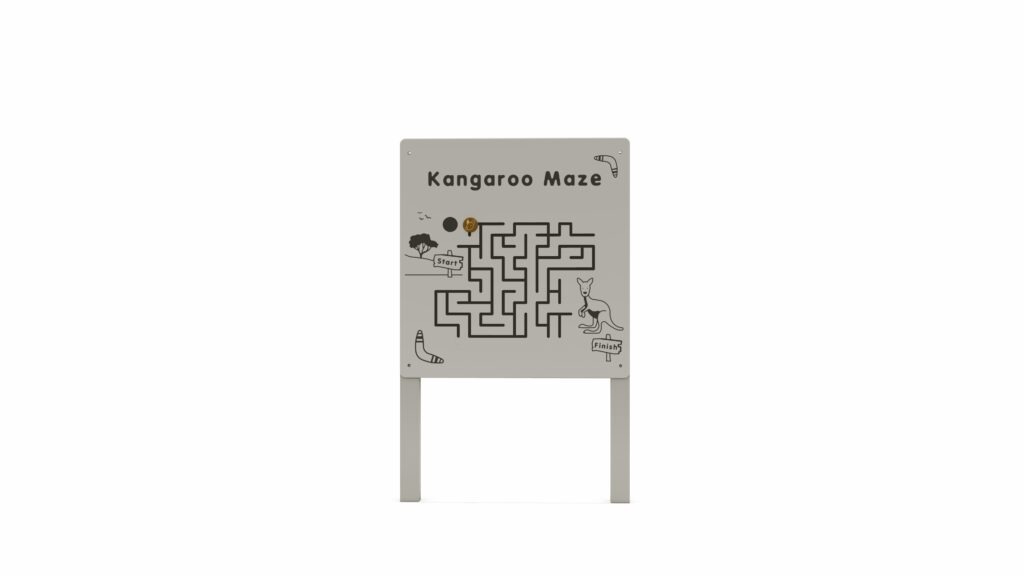 Kangaroo Maze Play Panel - Active Discovery