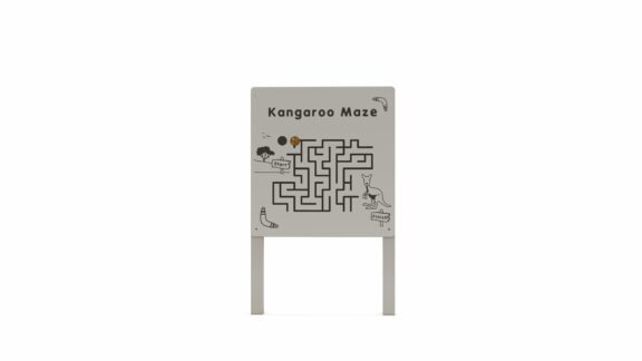 Kangaroo Maze Play Panel - Active Discovery