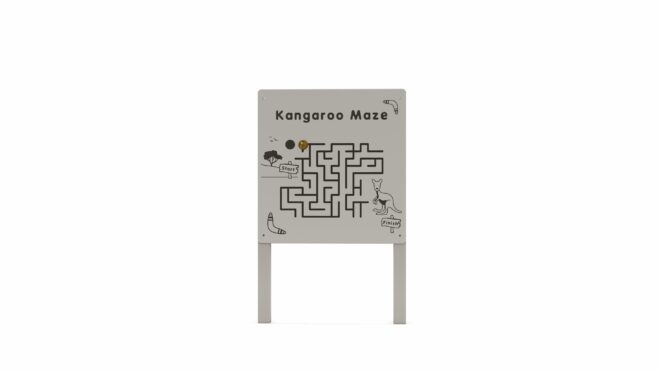 Kangaroo Maze Play Panel - Active Discovery
