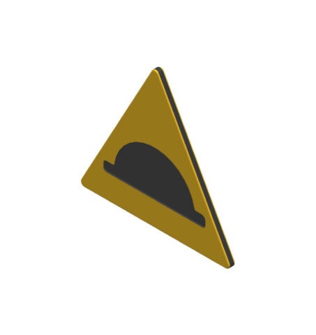Speed Hump Sign - Active Discovery